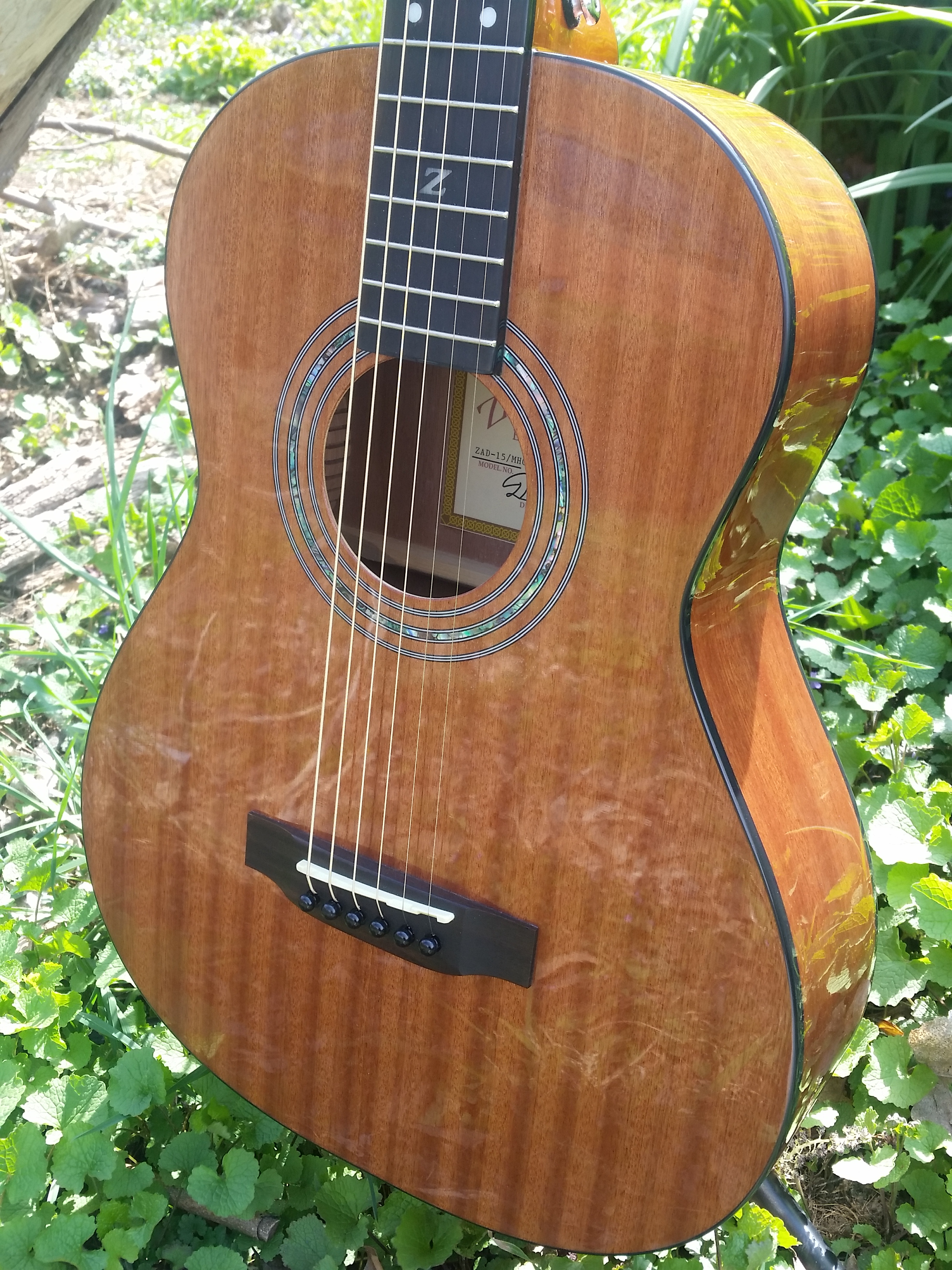 Travel Size Mahogany Acoustic Guitar Zager Guitars Travel Size Mahogany Acoustic Guitar Zager Guitars