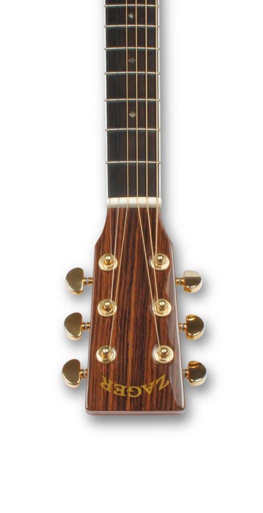 ZAD80 Solid Cedar/Rosewood Acoustic Pro Series Smaller "OM" Size ...